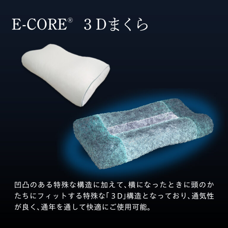 E-CORE®まくら（日本製） | SleepyBuddy