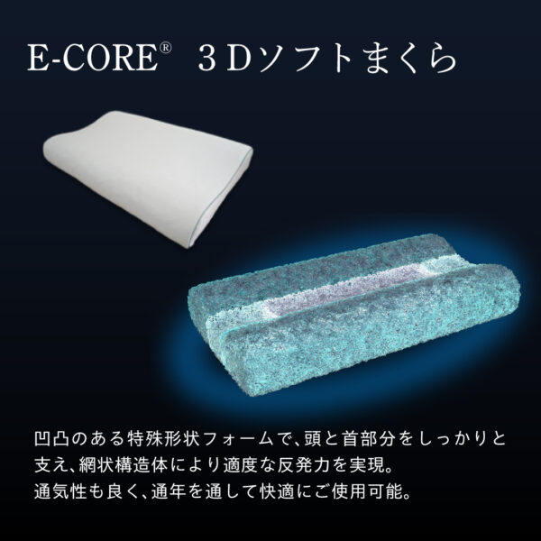 E-CORE®まくら（日本製） | SleepyBuddy