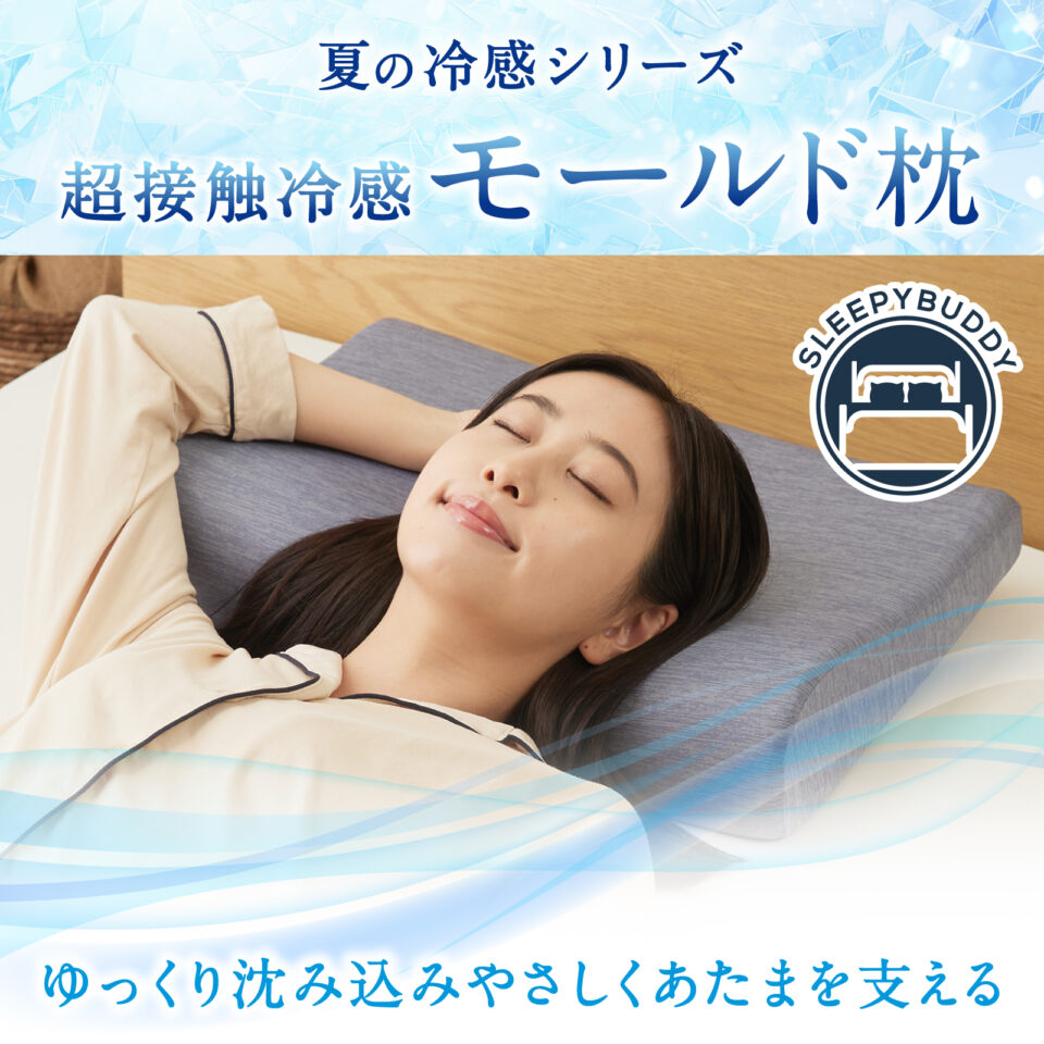 【超接触冷感】モールドまくら | SleepyBuddy